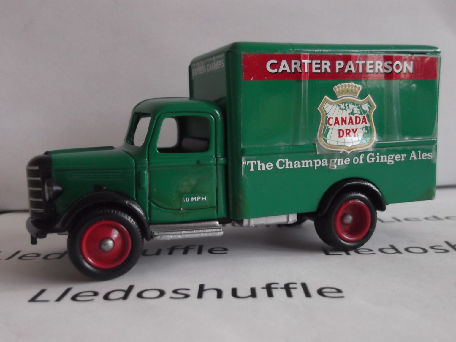 Lledo Pre-Production DG59, Bedford 30cwt Truck Resin Model, Carter ...