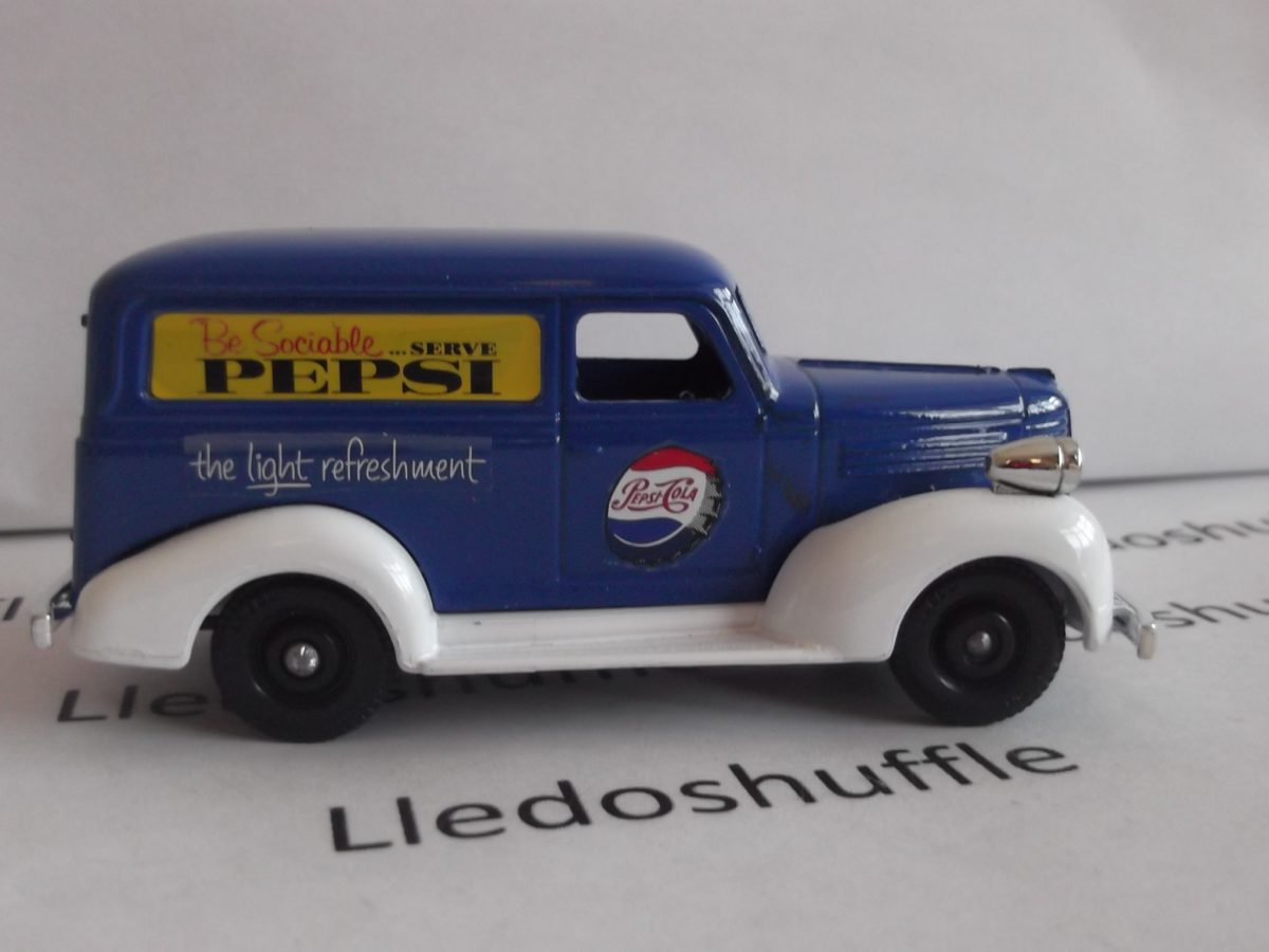 Lledo Pre-Production DG93, Dodge Panel Van, Pepsi Cola, Be Sociable ...