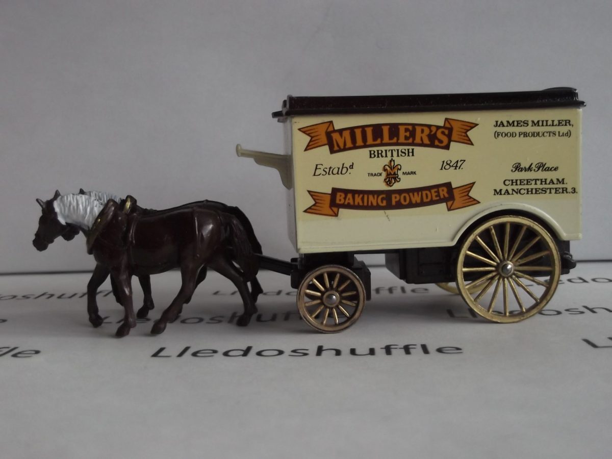 Lledo Pre-Production LP11, Horse Drawn Removal Van, Millers British ...
