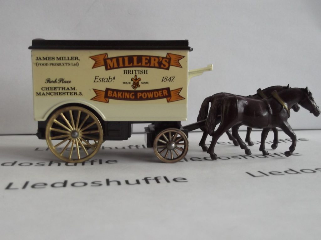 Lledo Pre-Production LP11, Horse Drawn Removal Van, Millers British ...