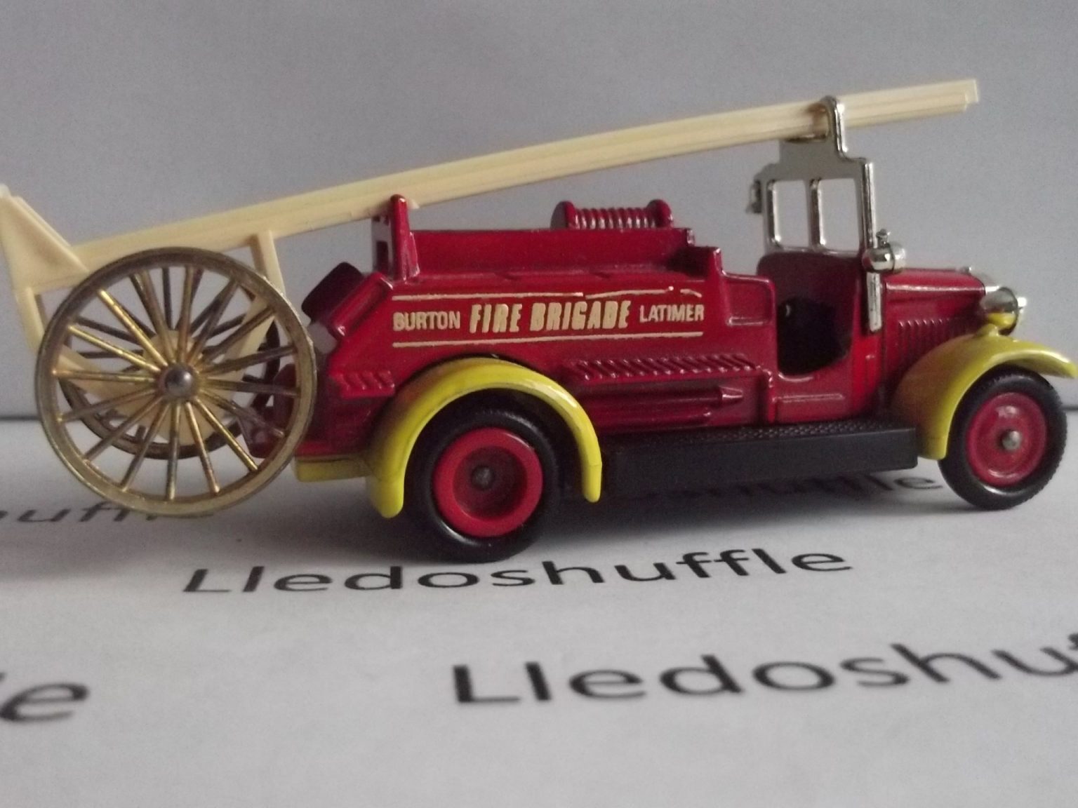 Lledo Pre-Production LP12, Dennis Fire Engine, Burton Latimer Fire ...