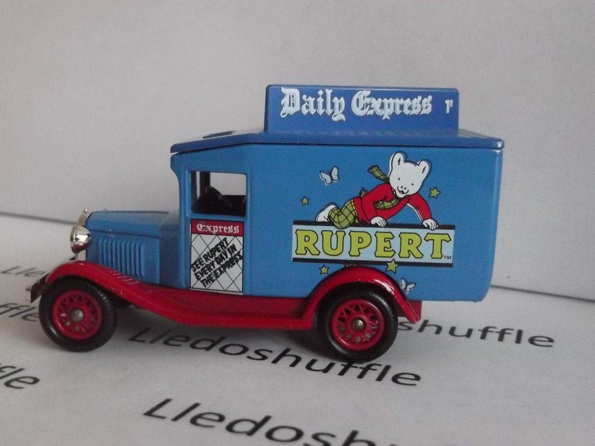 LP13240, Model A Ford Van, Rupert, Express Newspapers, The Rupert Bear ...