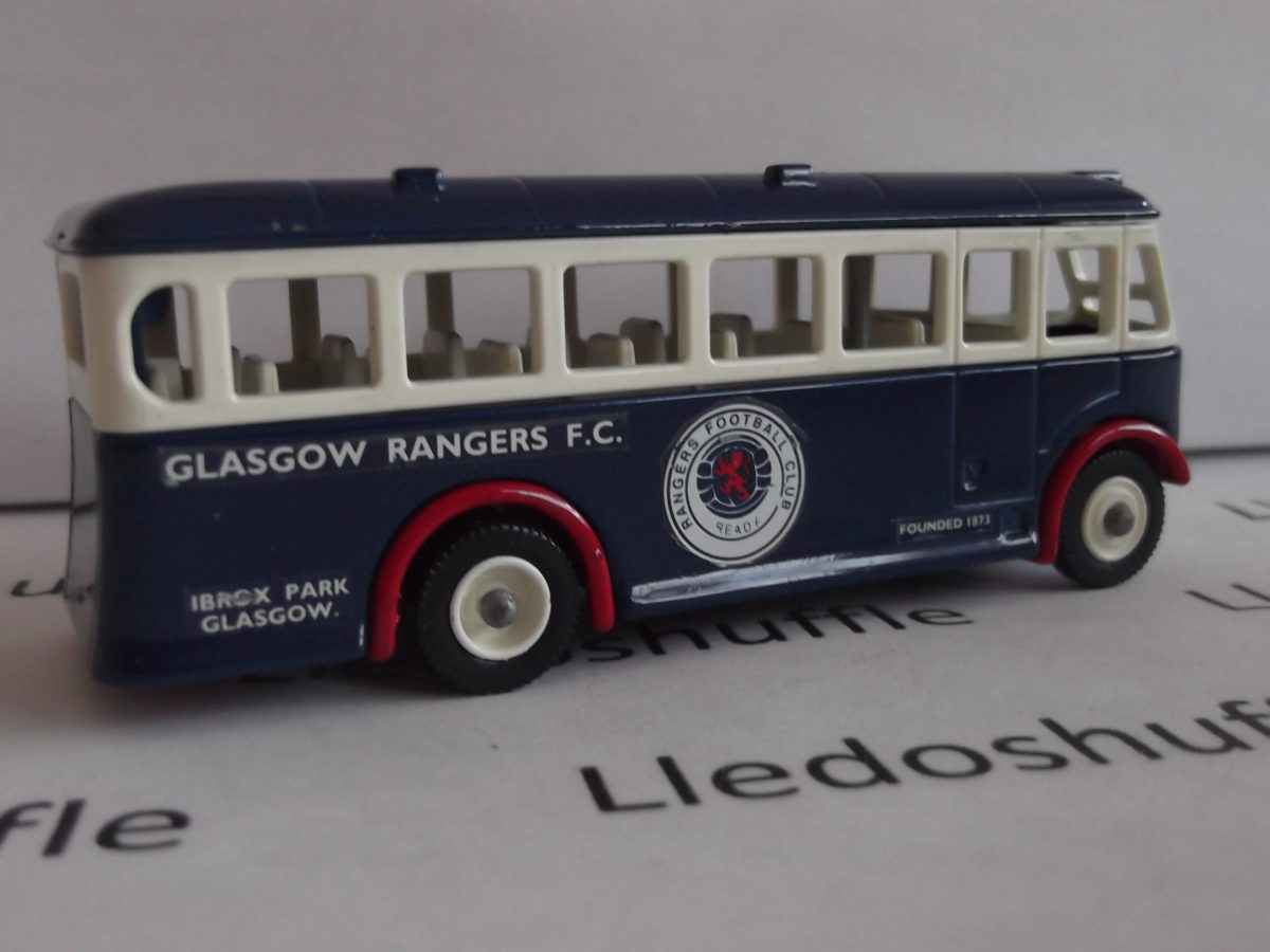 Lledo Pre-Production LP17, AEC Regal Coach, Glasgow Rangers F.C ...