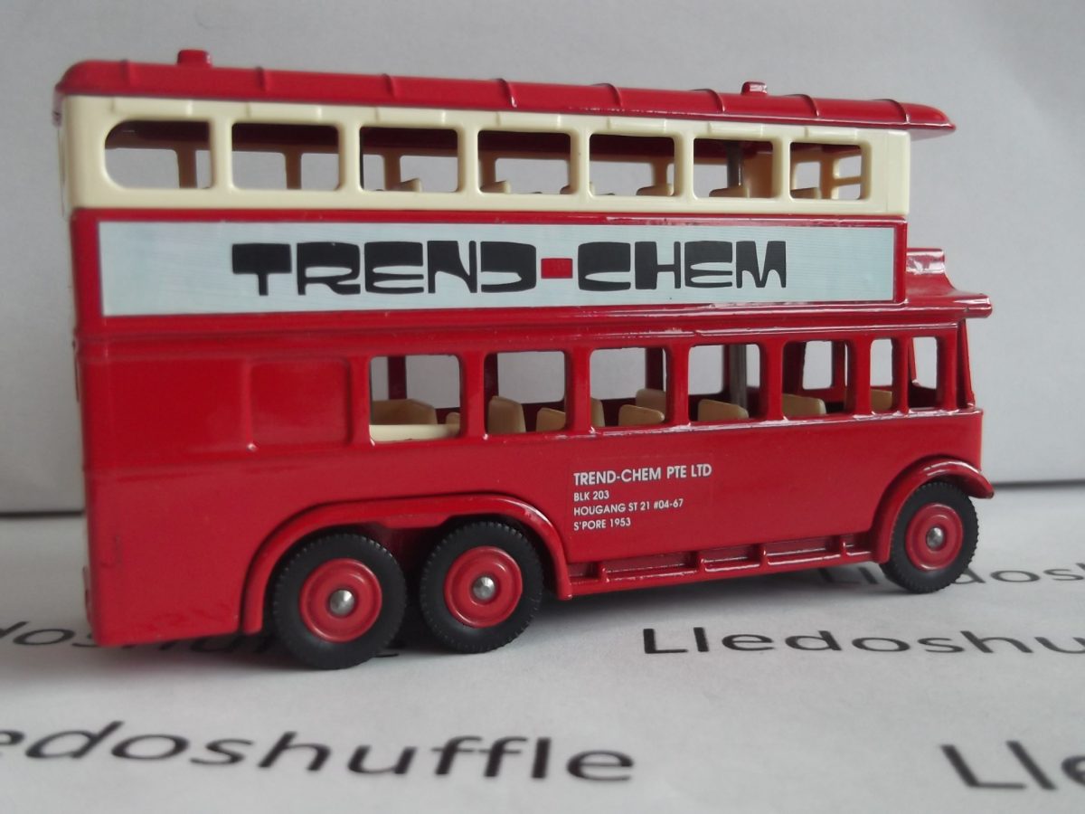 Lledo Pre-Production LP49, AEC Renown Double Deck Bus, Trend-Chem Pte ...