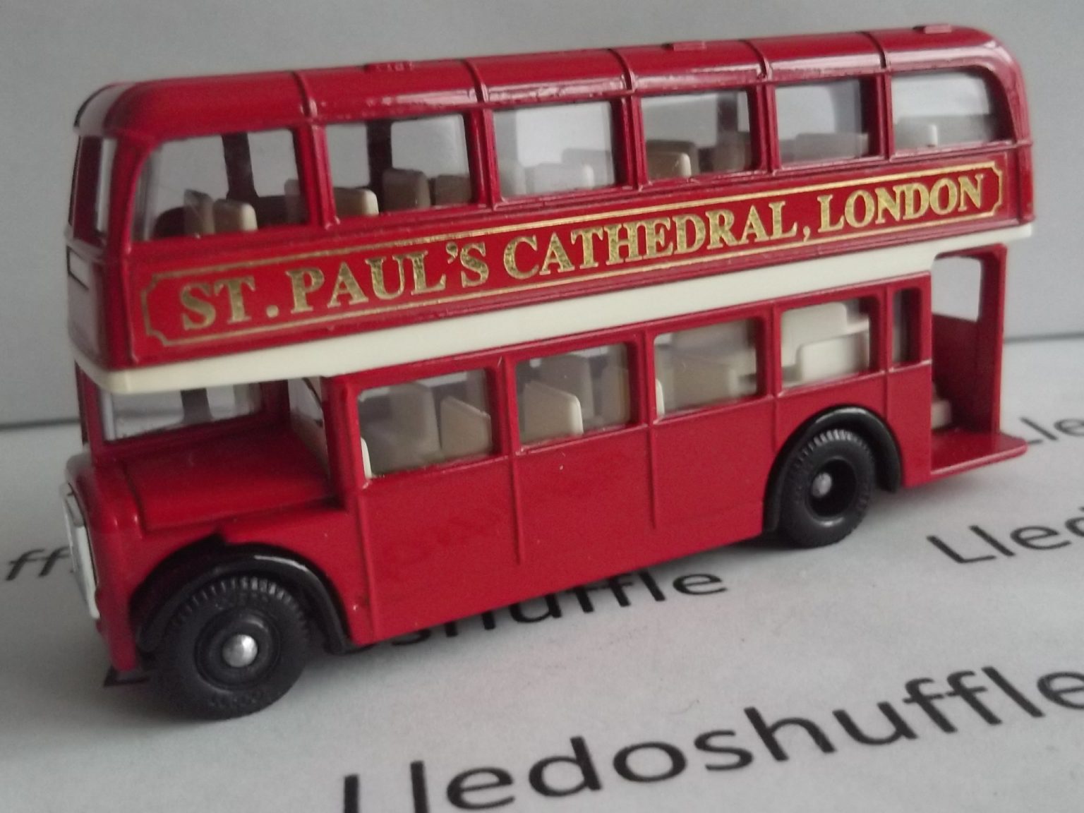 SB75, Bristol LD6G Lodekka Double Deck Souvenir Bus, St Pauls Cathedral ...