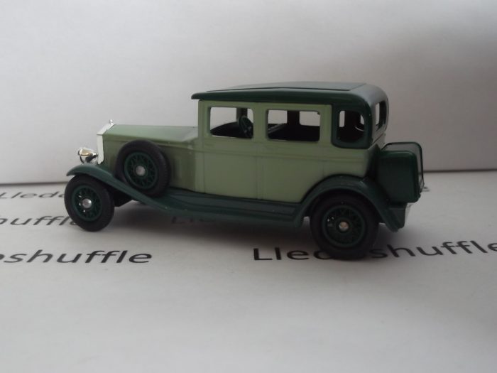 SL54005, Rolls Royce D Back Saloon, Two Tone Green – Lledo Models