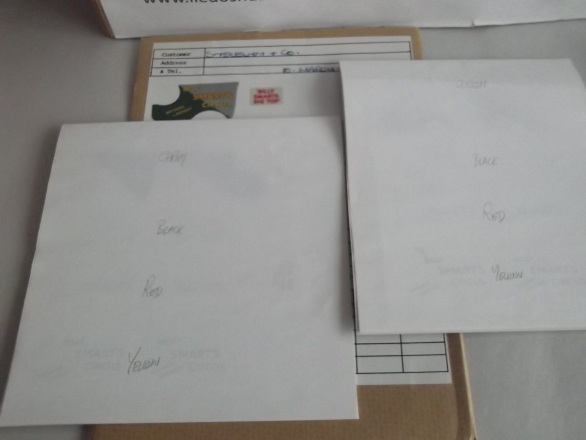 Lledo Bromides, Original Printing Design for SP50125, Billy Smart’s ...