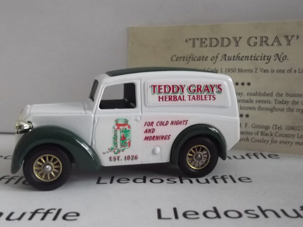 SP58017, Morris Z Van, Teddy Gray’s Herbal Tablets – Lledoshuffle