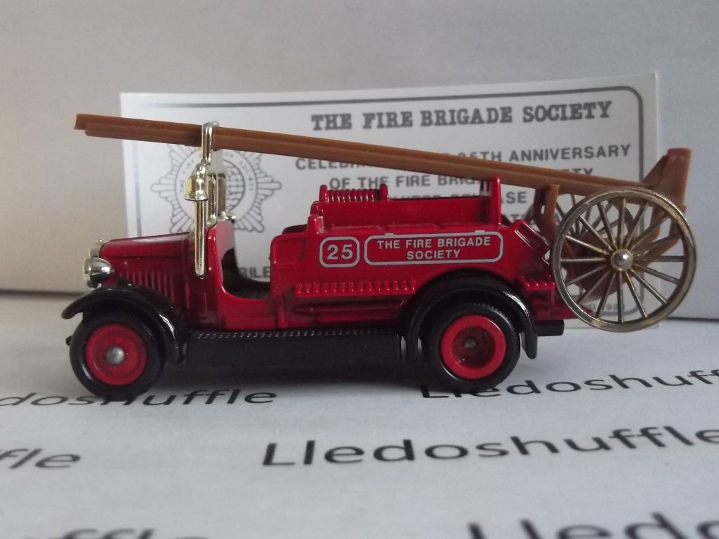 LP012, Code 3, Dennis Fire Engine, The Fire Brigade Society, 25th ...