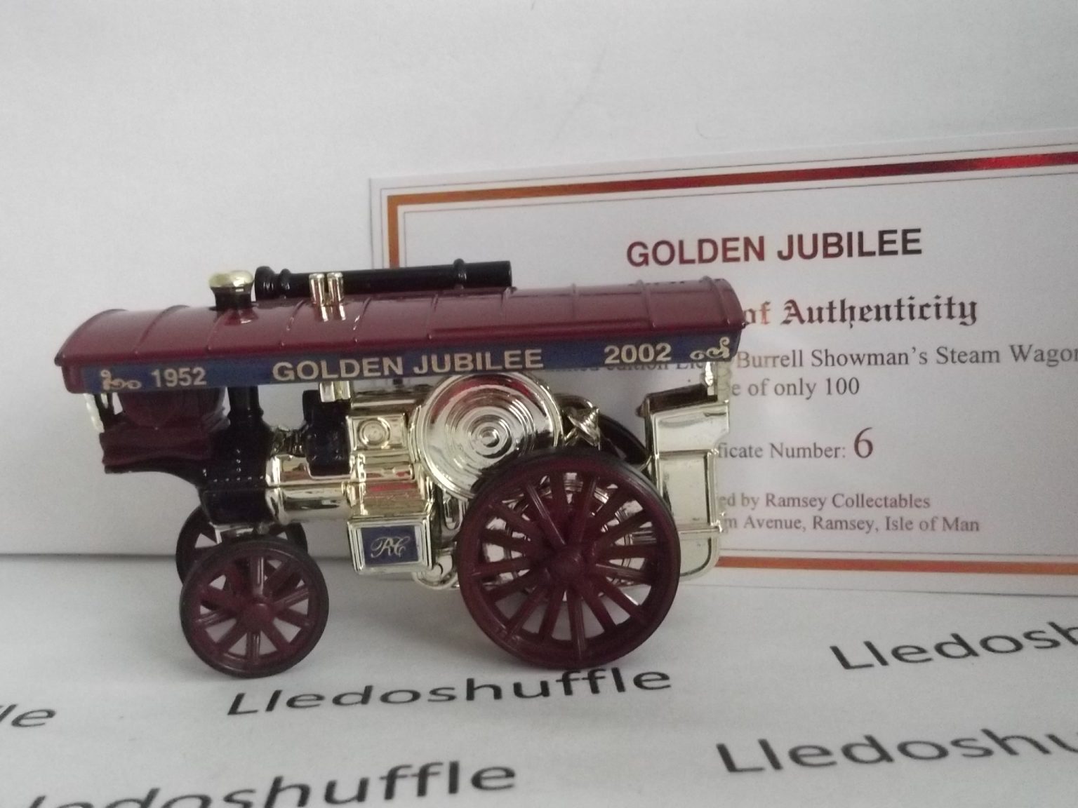 PV125, Code 3, Burrell Showmans Road Locomotive, Golden Jubilee 1952 ...