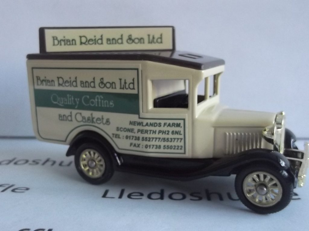 PV013, Code 3, Model A Ford Van, Brian Reid and Son Ltd, Quality ...