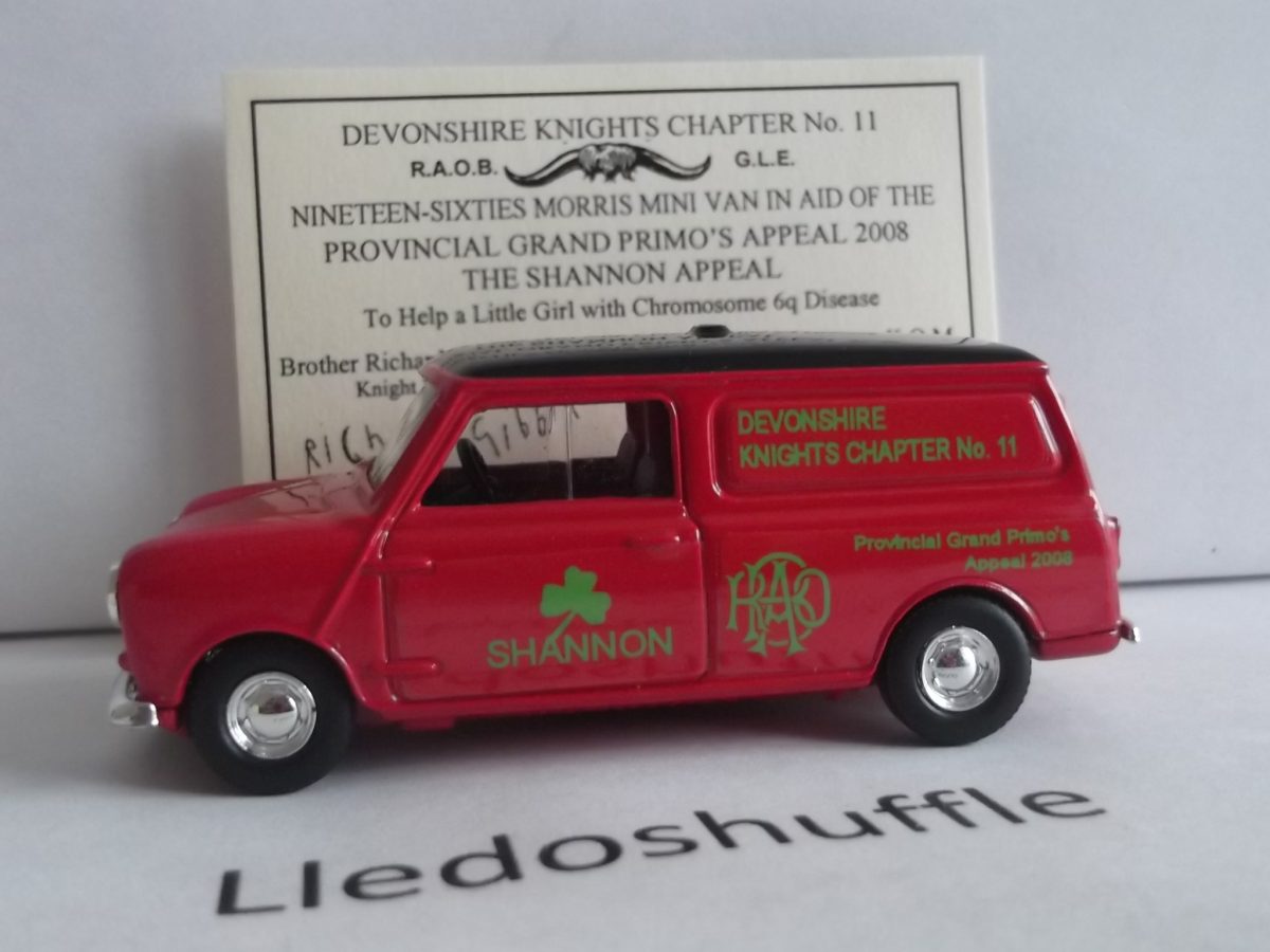 VP14, Code 3, Austin 7 Mini Van, Devonshire Knights Chapter 11, RAOB ...