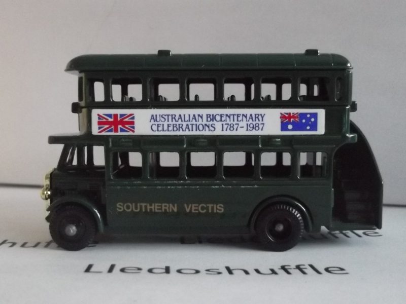LP015, Code 3, AEC Regent Double Deck Bus, Southern Vectis, Australian ...