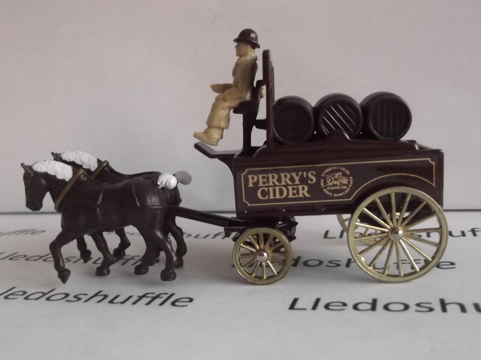 PV031, Code 3, Horse Drawn Brewers Dray, Perry’s Cider, Ilminster ...