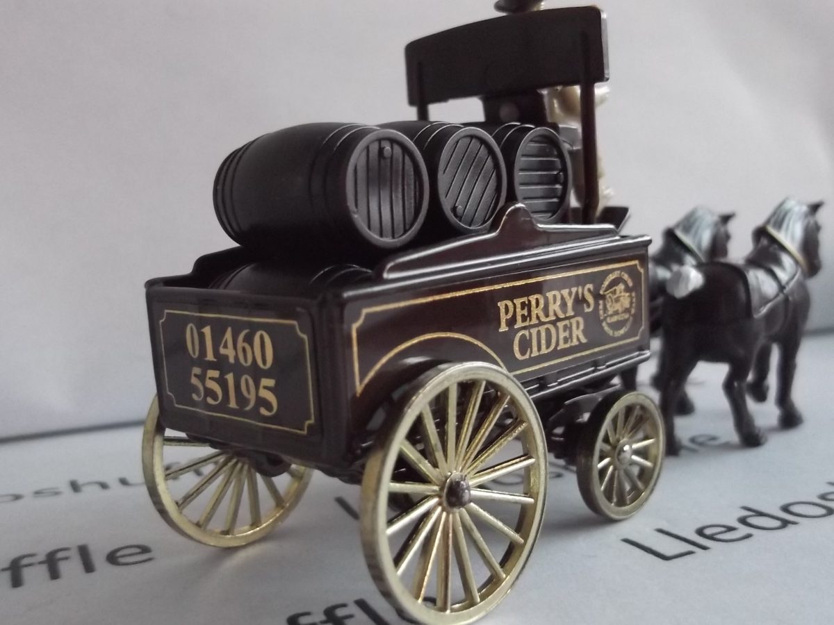 PV031, Code 3, Horse Drawn Brewers Dray, Perry’s Cider, Ilminster ...