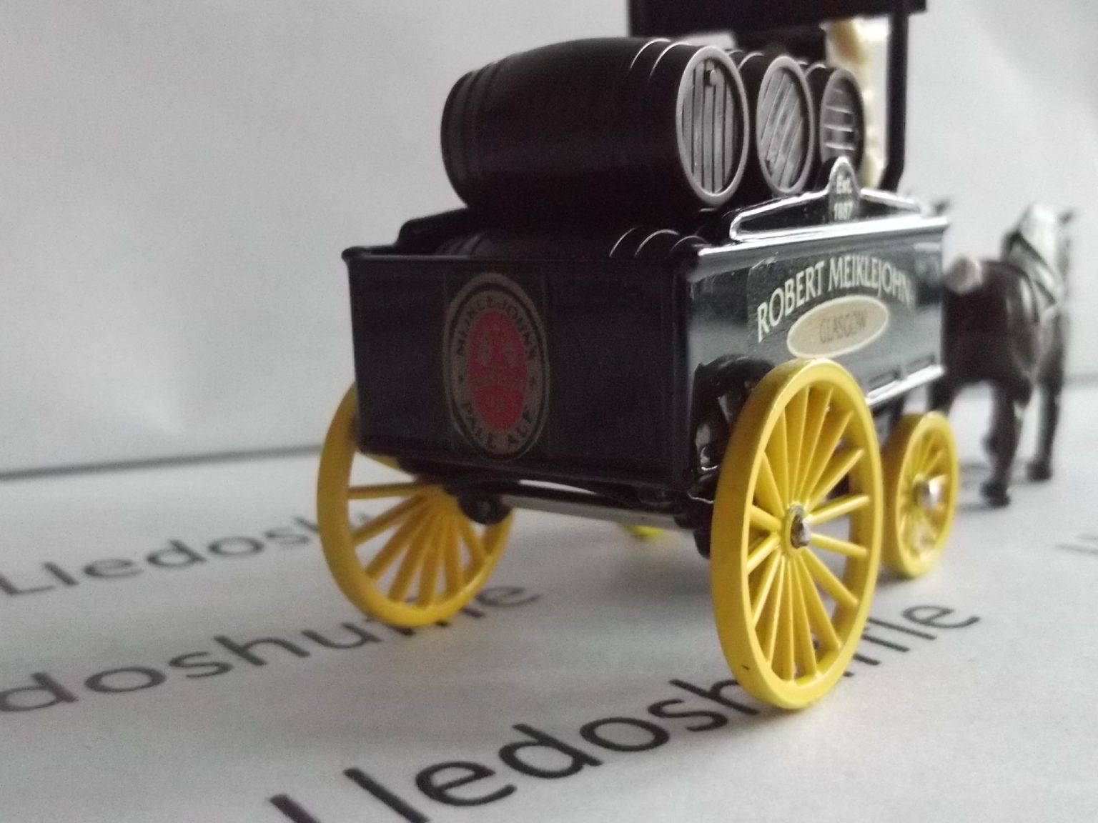 DG031, Code 3, Horse Drawn Brewers Dray, Robert Meiklejohn, Glasgow ...