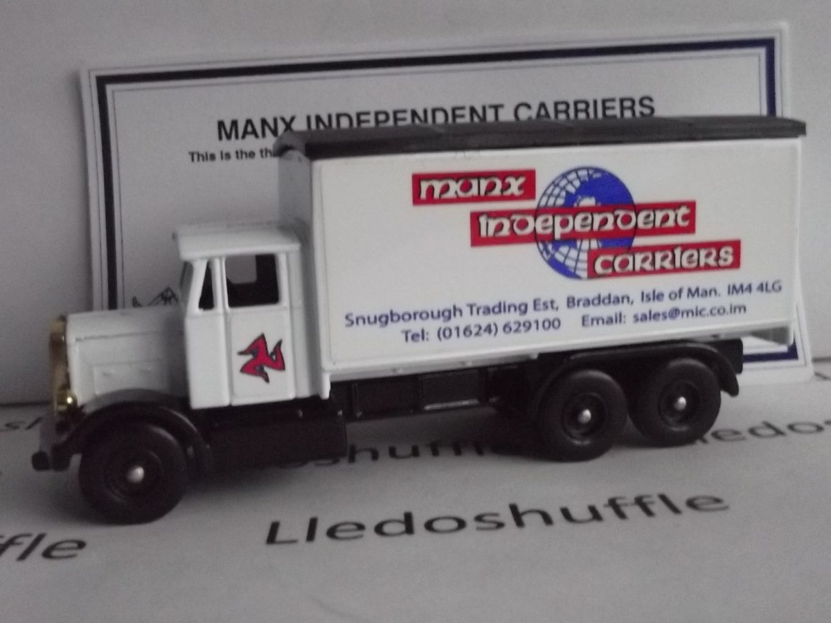 PV044, Code 3, Scammell 6w Truck, Manx Independent Carriers, Braddan ...