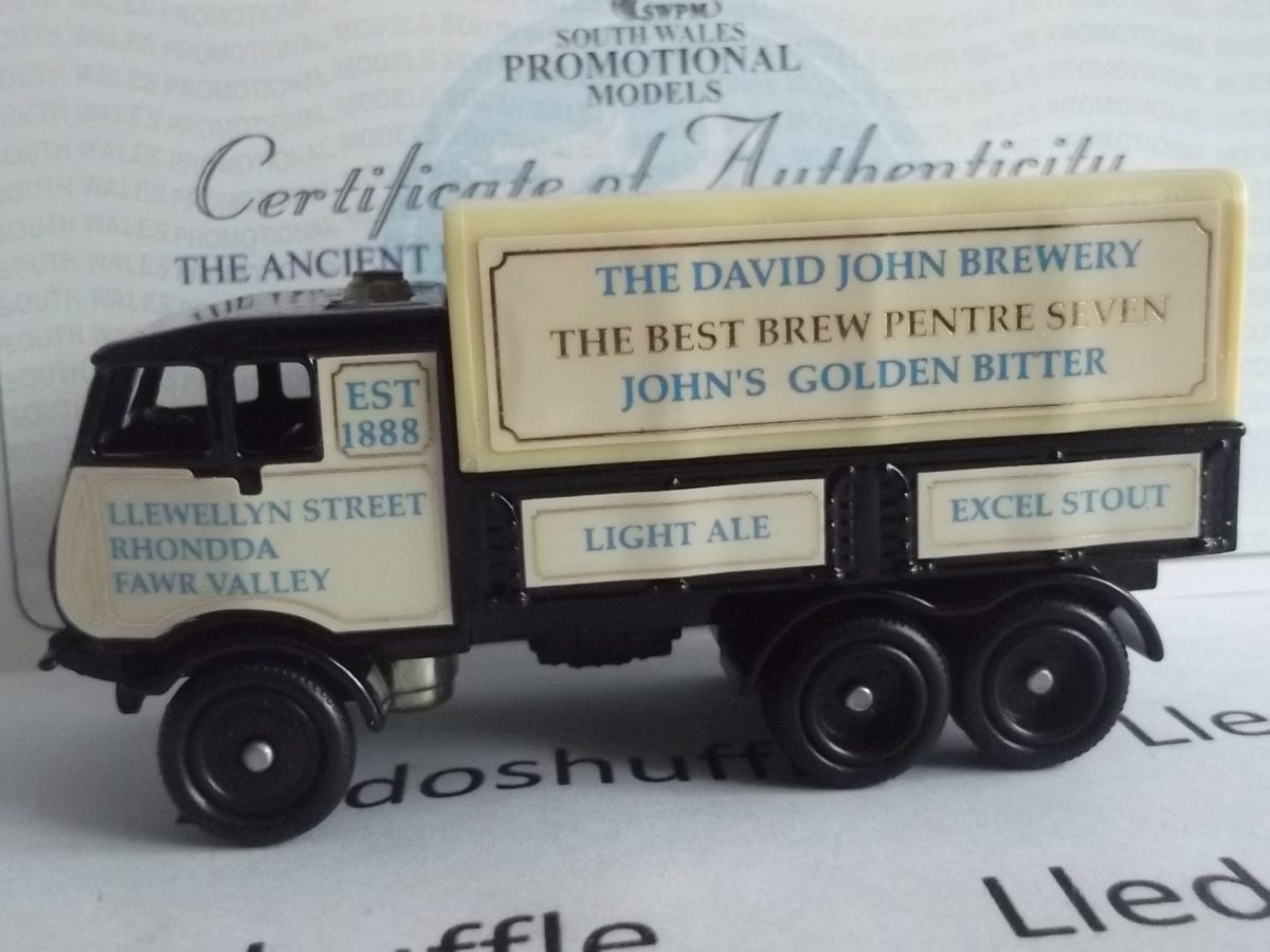 PV081, Code 3, Sentinel 6w Dropside Steam Wagon, The David John Brewery ...