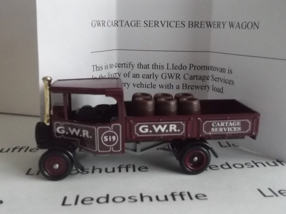 PV091, Code 3, Foden Steam Wagon, Great Western Railway, GWR Cartage ...