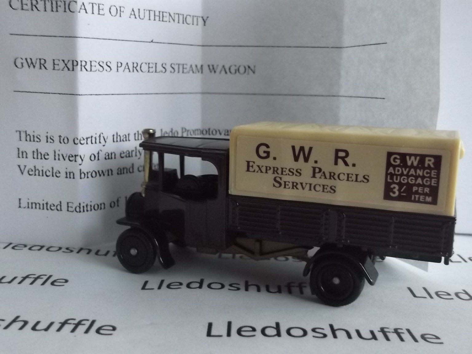 PV091, Code 3, Foden Steam Wagon, Great Western Railway, GWR Express ...
