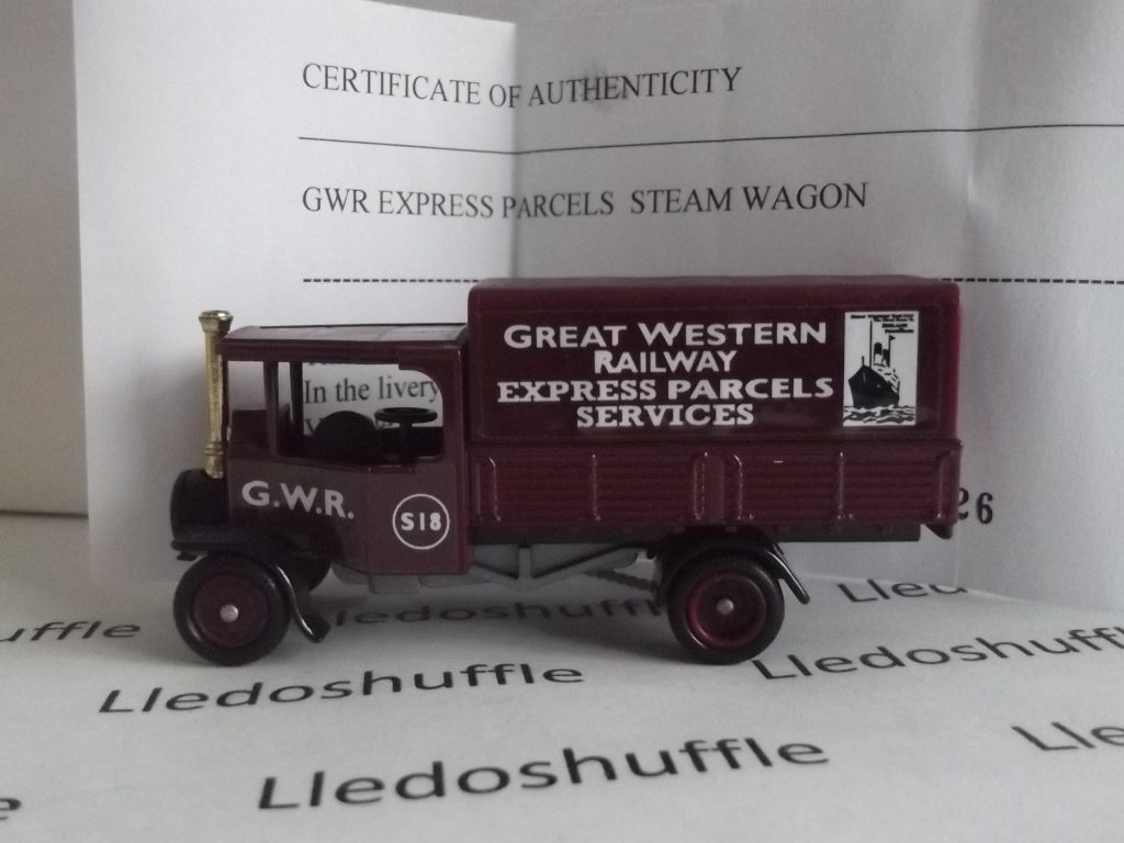 PV091, Code 3, Foden Steam Wagon, Great Western Railway, GWR Express ...