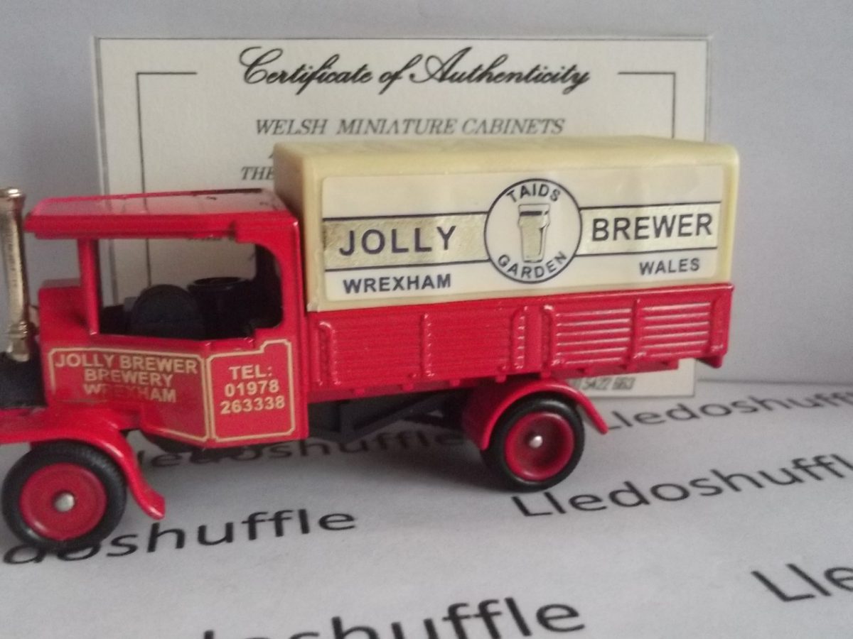 PV091, Code 3, Foden Steam Wagon, Jolly Brewer Brewery, Wrexham, Wales ...
