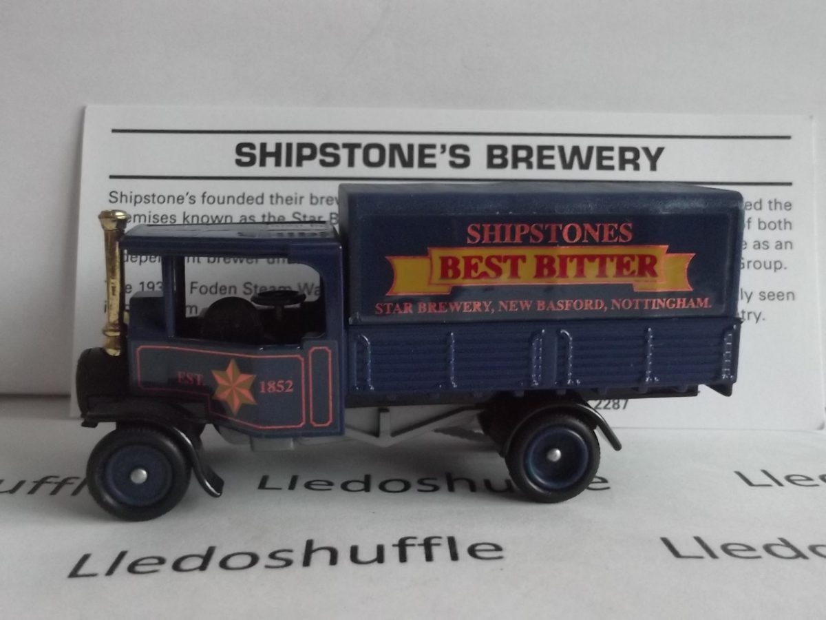 PV091, Code 3, Foden Steam Wagon, Shipstones Best Bitter, Star Brewery ...