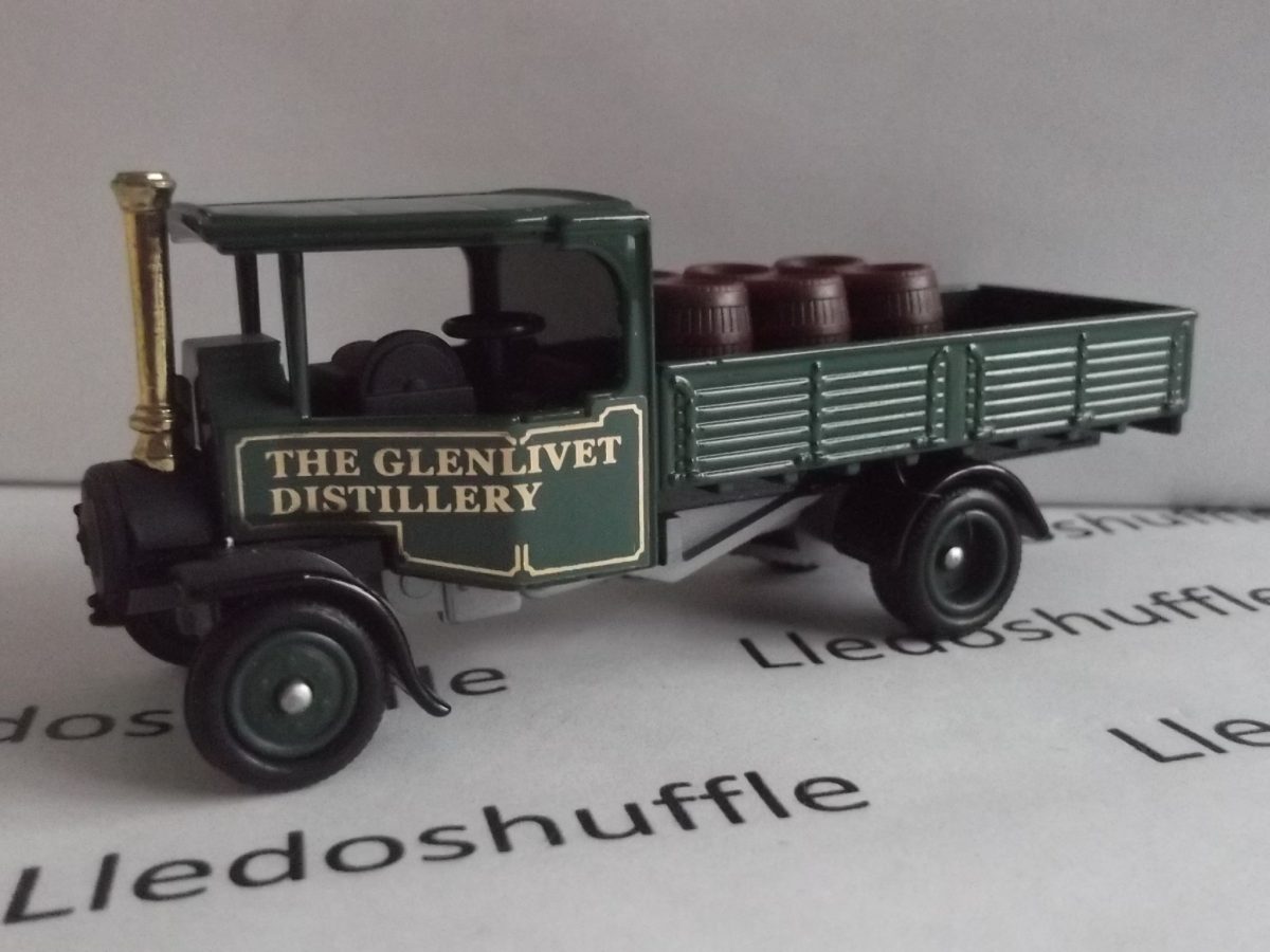 PV091, Code 3, Foden Steam Wagon, The Glenlivet Distillery – Lledo Models