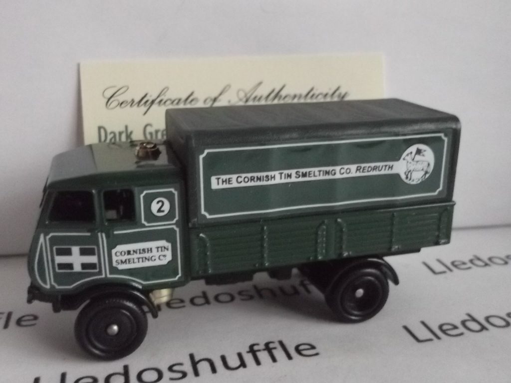 PV097, Code 3, Sentinel 4w Dropside Steam Wagon, The Cornish Tin ...