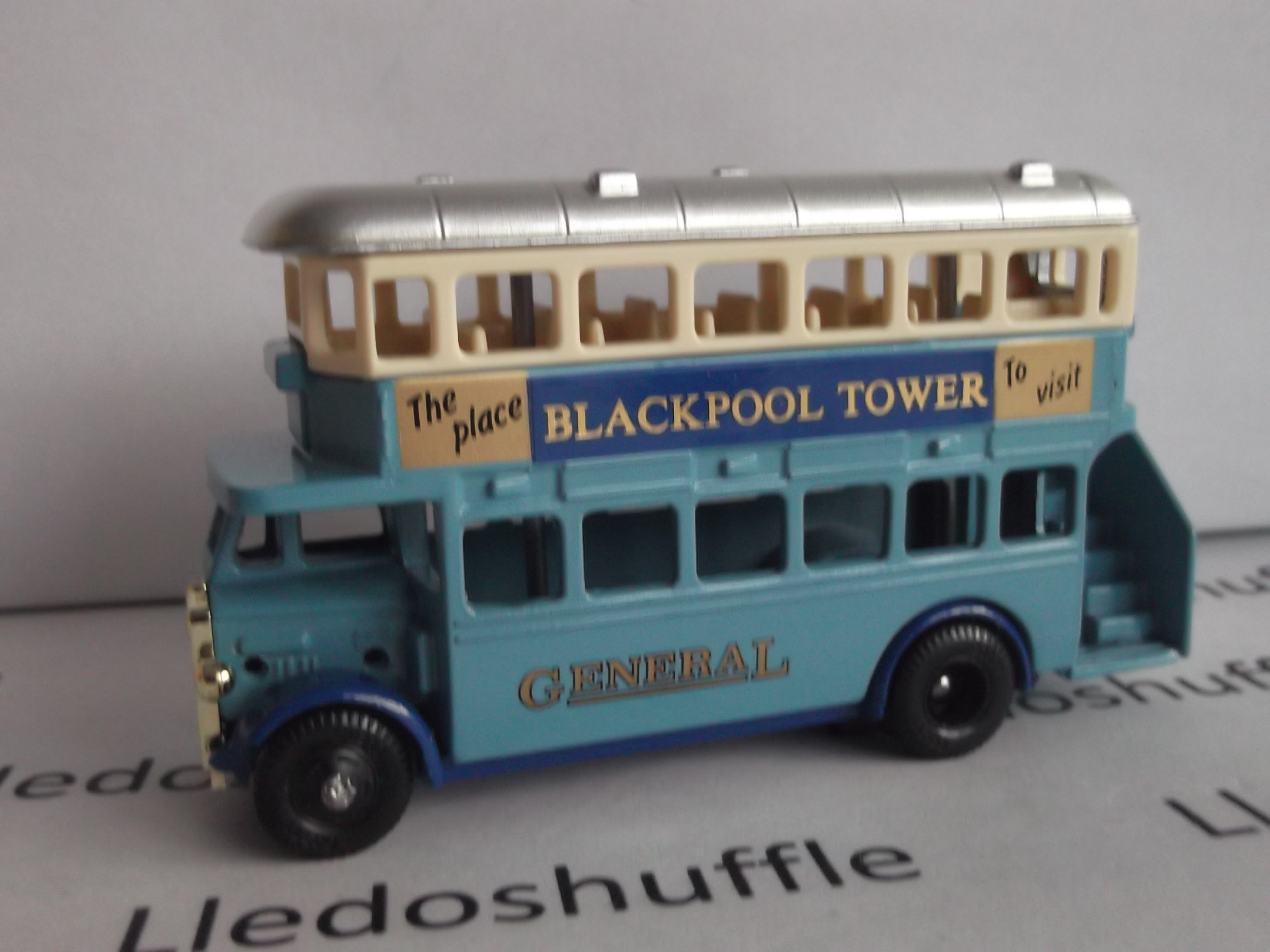 SB15, AEC Regent Double Deck Souvenir Bus, General, Blackpool Tower ...