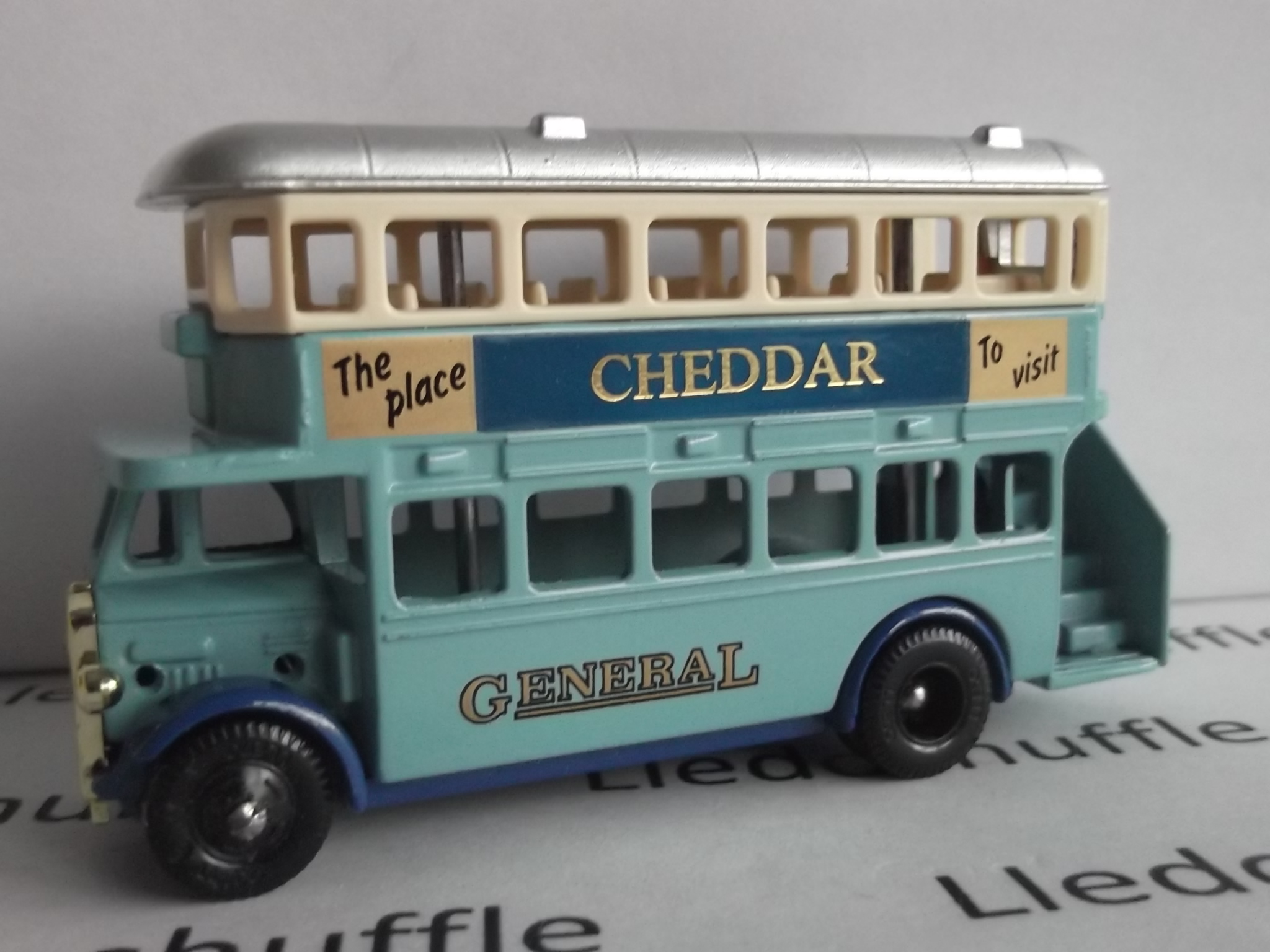 SB15, AEC Regent Double Deck Souvenir Bus, General, Cheddar – Lledo Models