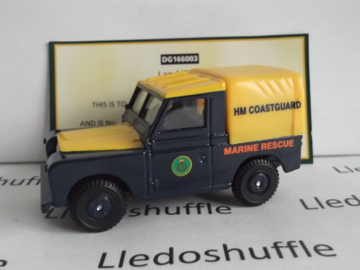 DG166003, Land Rover, HM Coastguard, Marine Rescue – Lledo Models