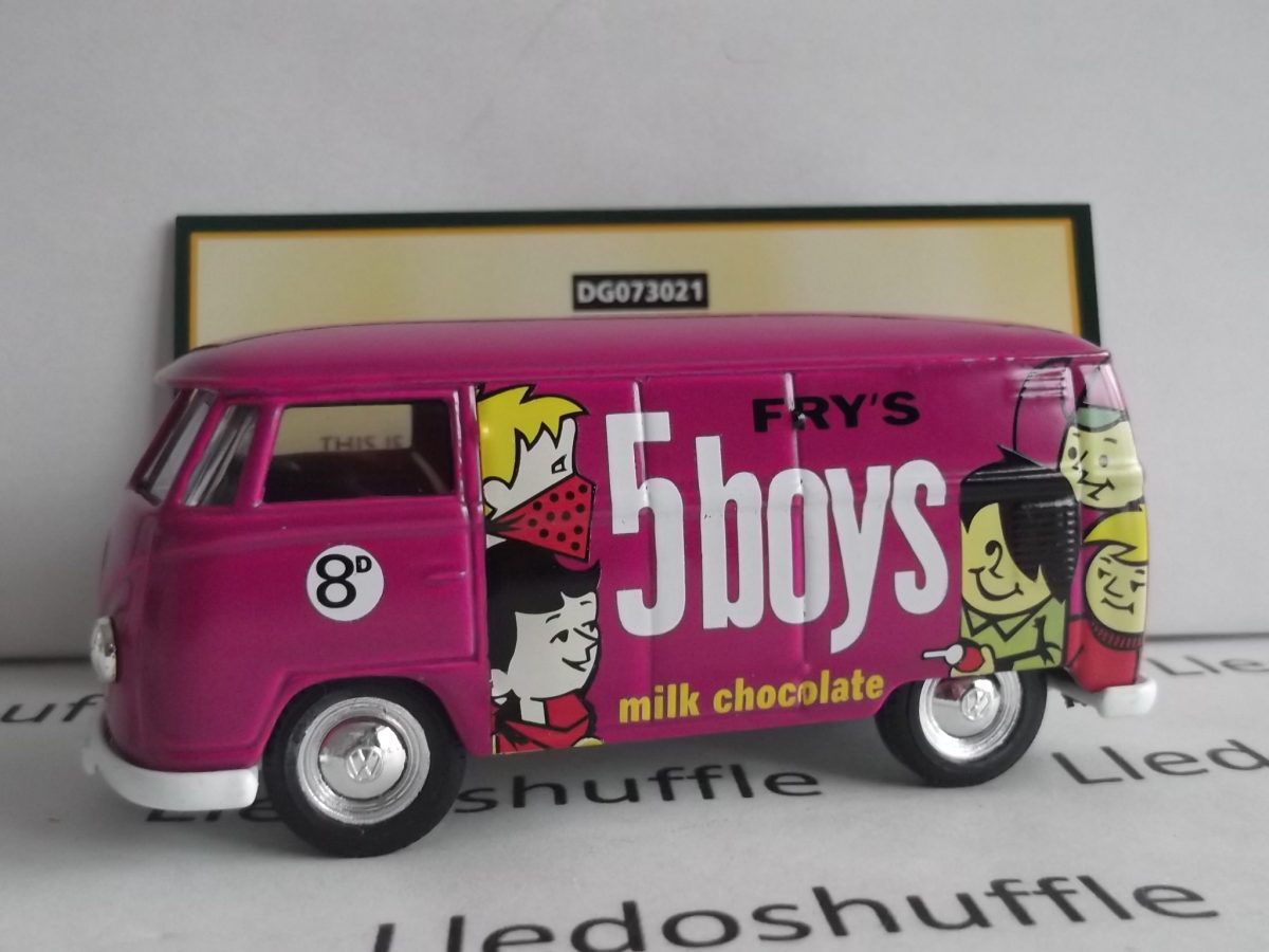 DG73021, VW Volkswagen Transporter Van, Frys 5 Boys Chocolate – Lledo ...