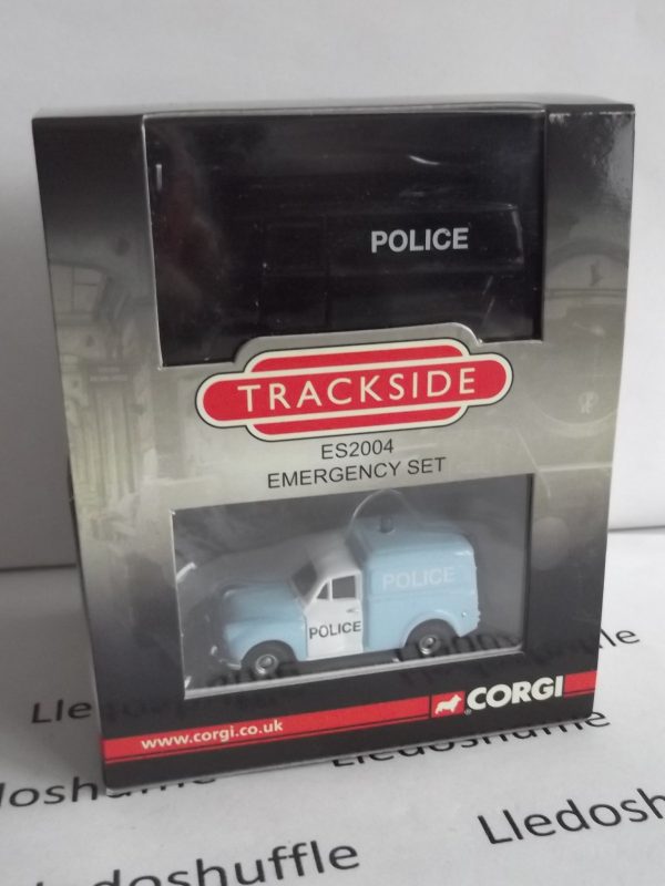 Trackside, 4 piece Emergency Services set, Morris LD Van Police ...