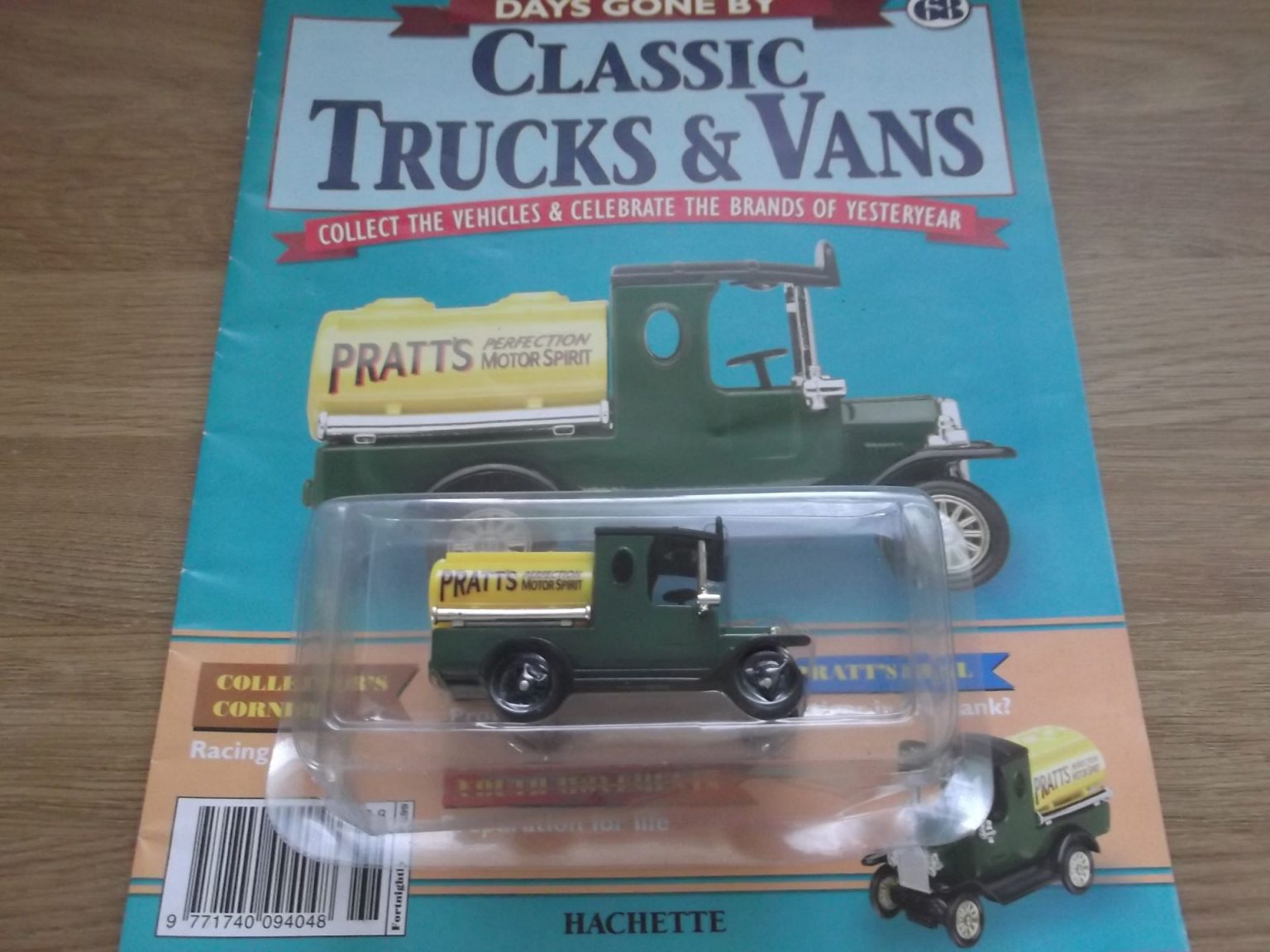Issue 68, Pratts Motor Spirit, DG08027, Model T Ford Tanker – Lledo Models