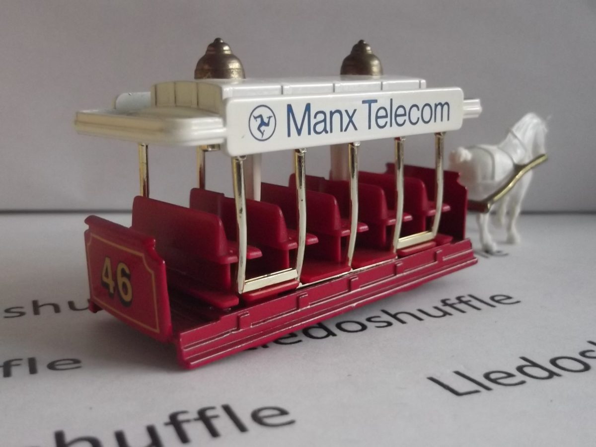 LP01001, Horse Drawn Tram, Manx Telecom, 46 – Lledo Models