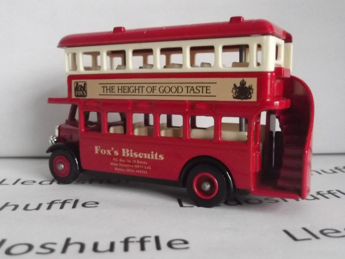 LP15172, AEC Regent Double Deck Bus, Fox’s Biscuits, Batley, West ...
