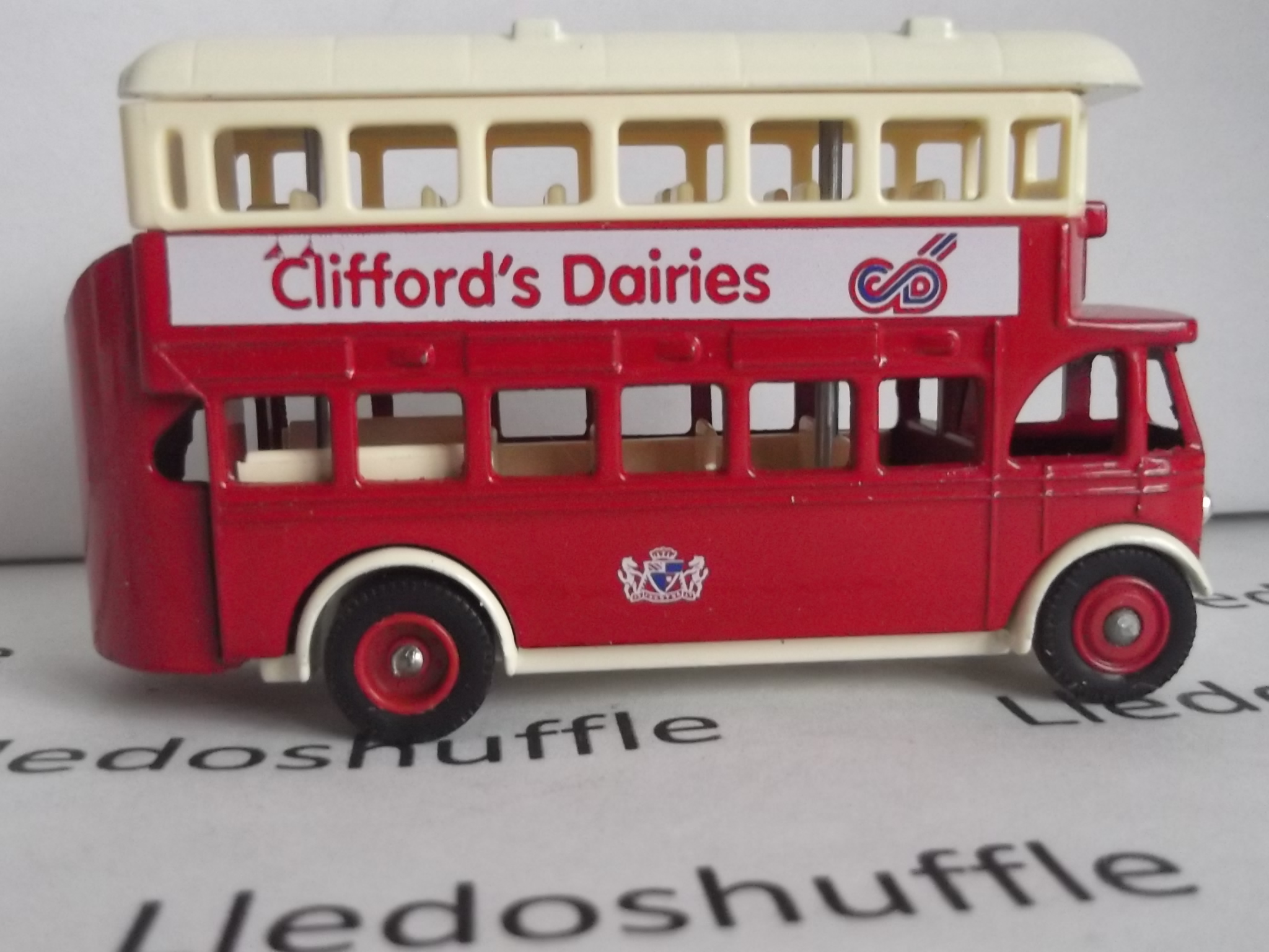 LP15182, AEC Regent Double Deck Bus, Clifford’s Dairies – Lledoshuffle