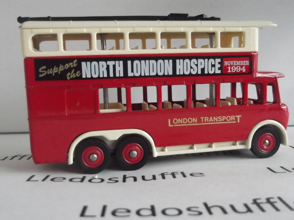 Lledo Pre-Production LP41, Karrier E6 Trolley Bus, London Transport, Support the North London ...
