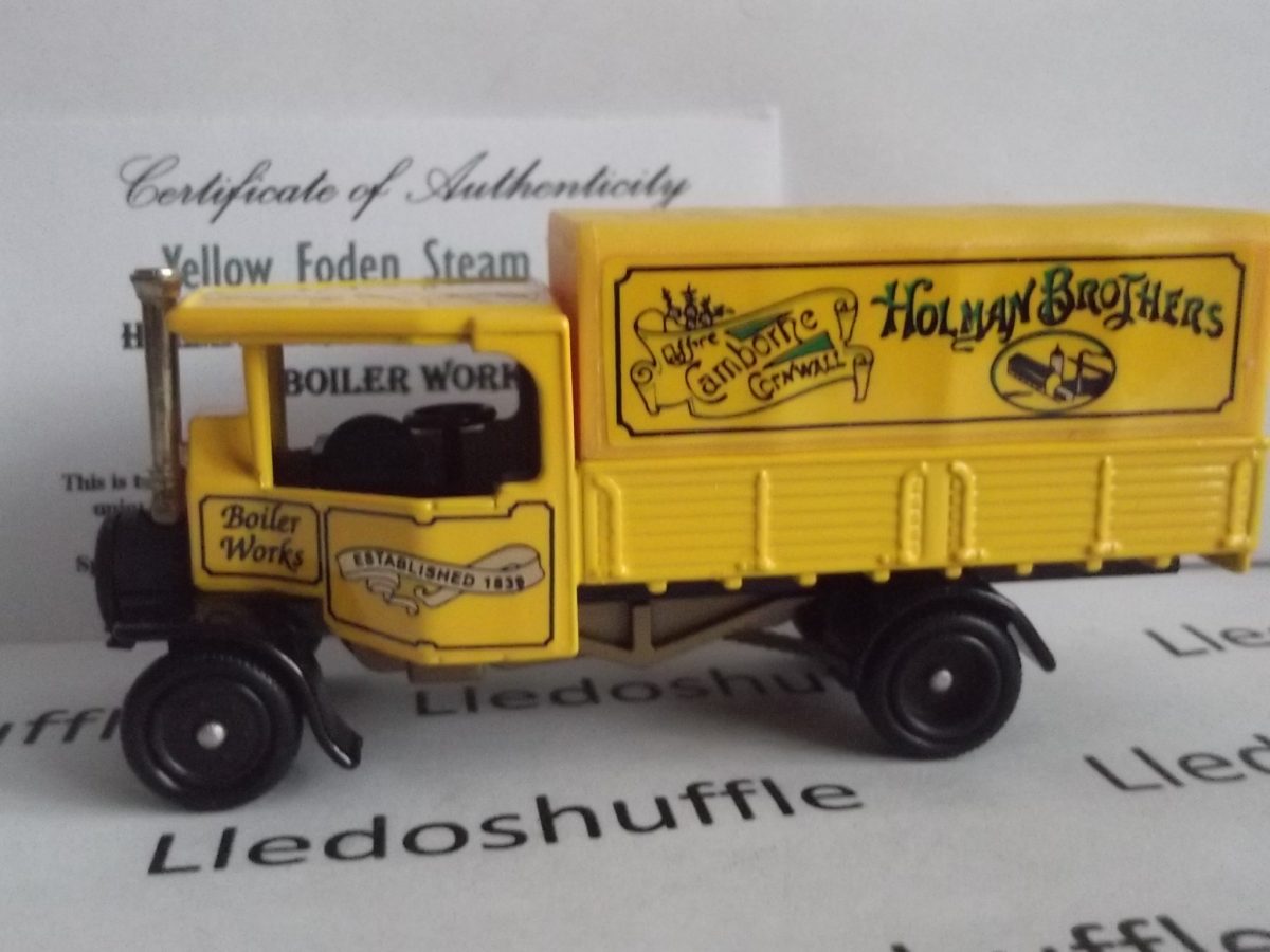 SP91-1006, Foden Steam Wagon, Holman Brothers, Camborne, Cornwall ...