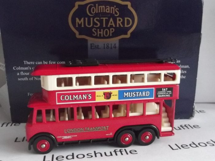 LP41-1001, Karrier E6 Trolley Bus, London Transport, Colman’s Mustard ...