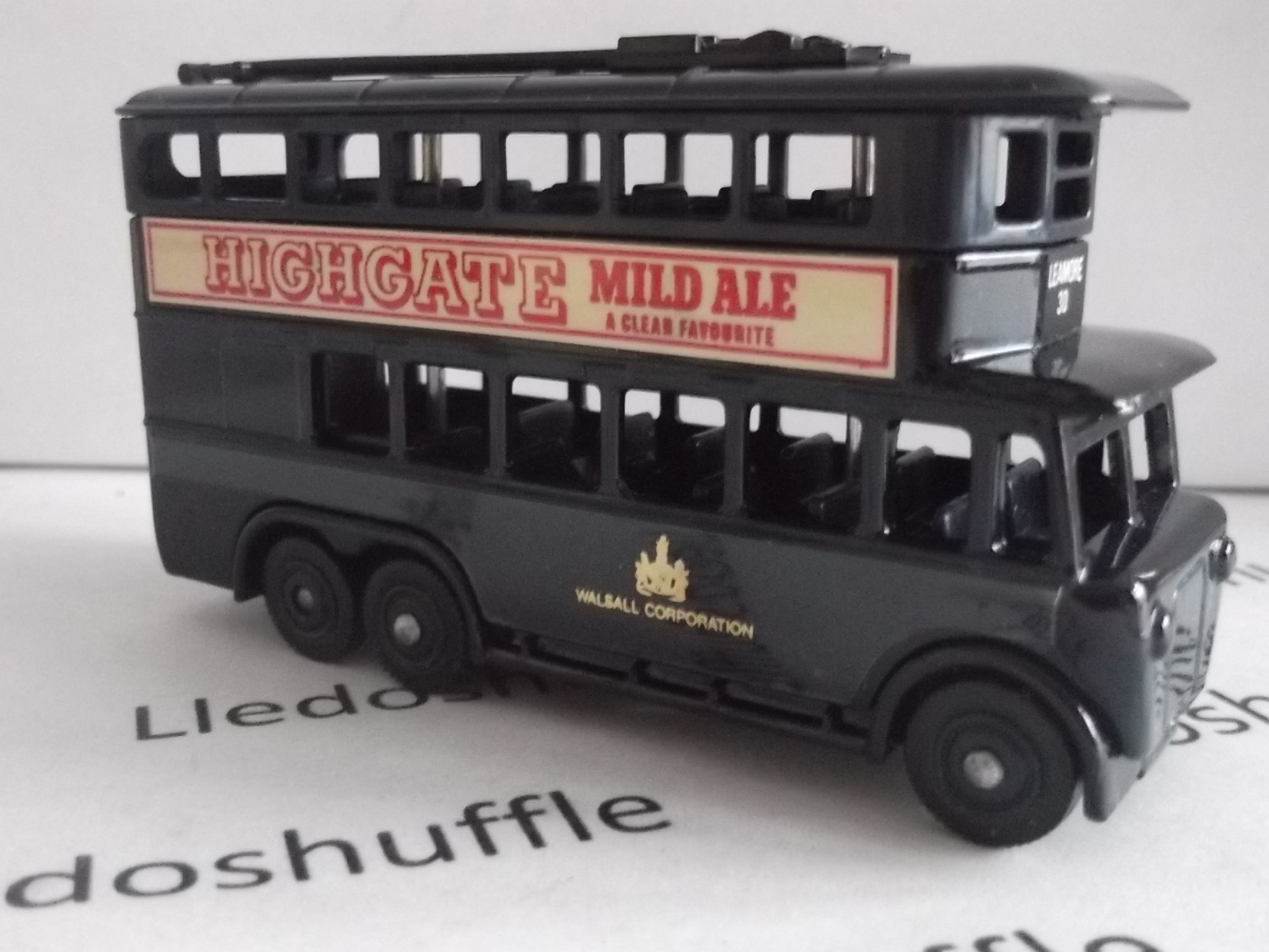 LP41022, Karrier E6 Trolley Bus, Walsall Corporation, Highgate Mild Ale ...