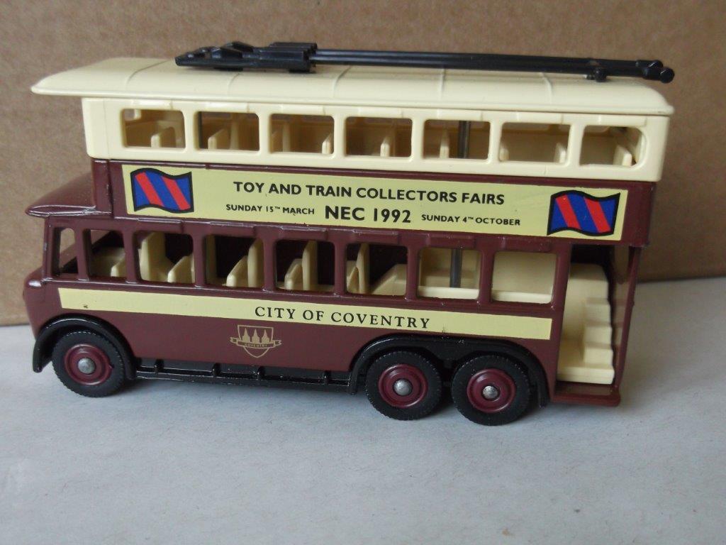 LP41029, Karrier E6 Trolley Bus, City of Coventry, Toy & Train Fairs ...