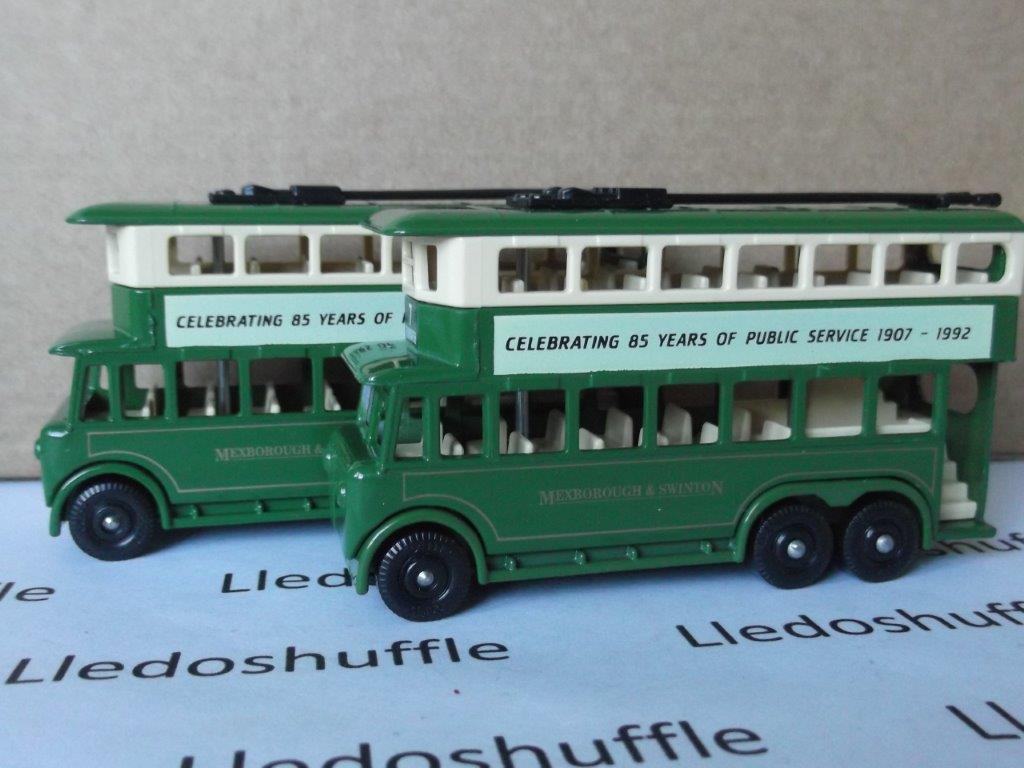 LP41077, Karrier E6 Trolley Bus, Mexborough & Swinton, 85 years of Public Service – Lledo Models