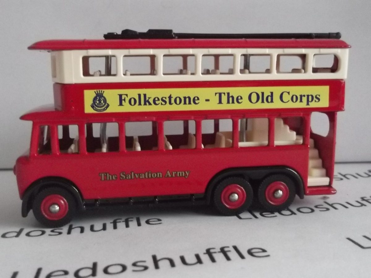LP41108, Karrier E6 Trolley Bus, The Salvation Army, Folkestone, The ...