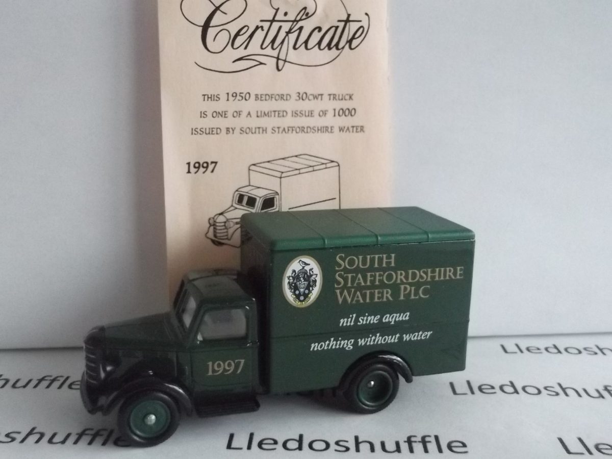 LP59053, Bedford 30cwt Truck, South Staffordshire Water PLC 1997 ...