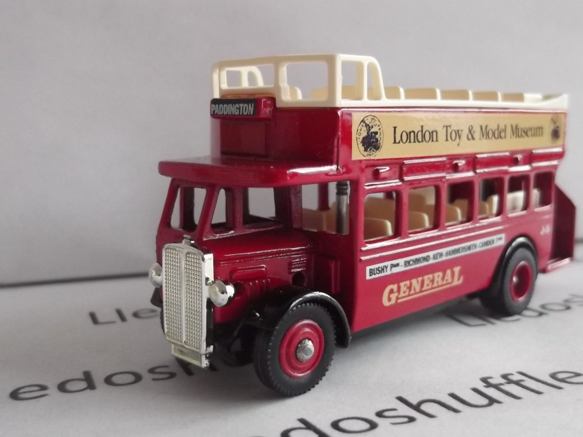 LP68003, AEC Regent Open Top Bus, General, London Toy & Model Museum ...