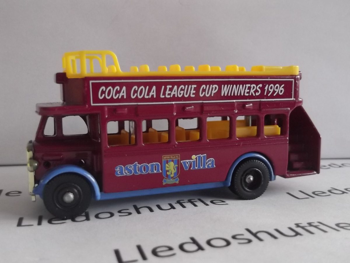 LP68032, AEC Regent Open Top Bus, Aston Villa, Coca Cola League Cup ...