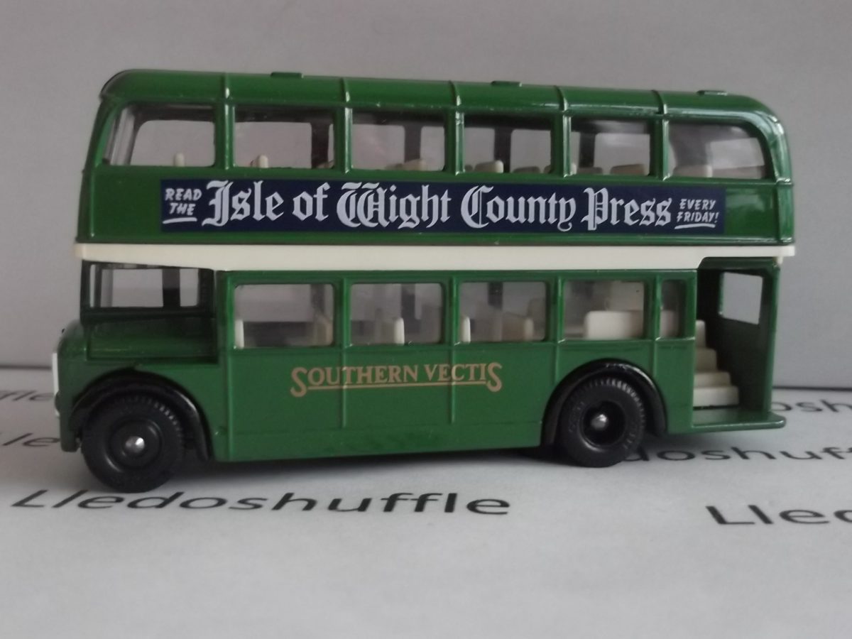 LP75007, Bristol LD6G Lodekka Double Deck Bus, Southern Vectis, Isle of Wight County Press ...