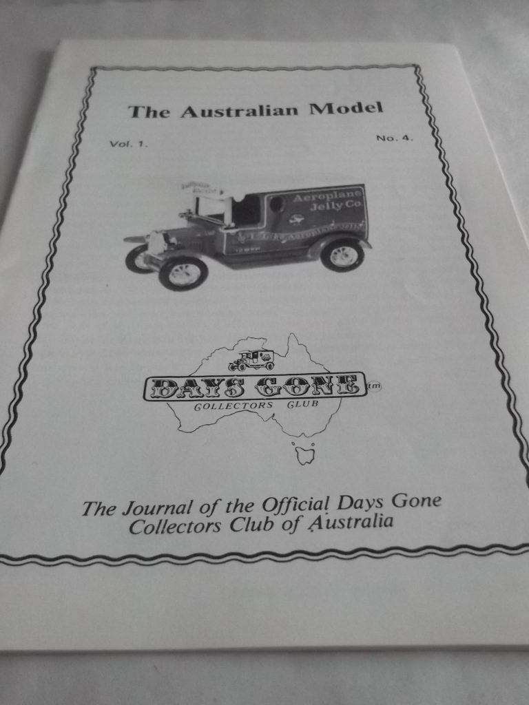 The Journal of the Official Days Gone Collectors Club of Australia, The ...